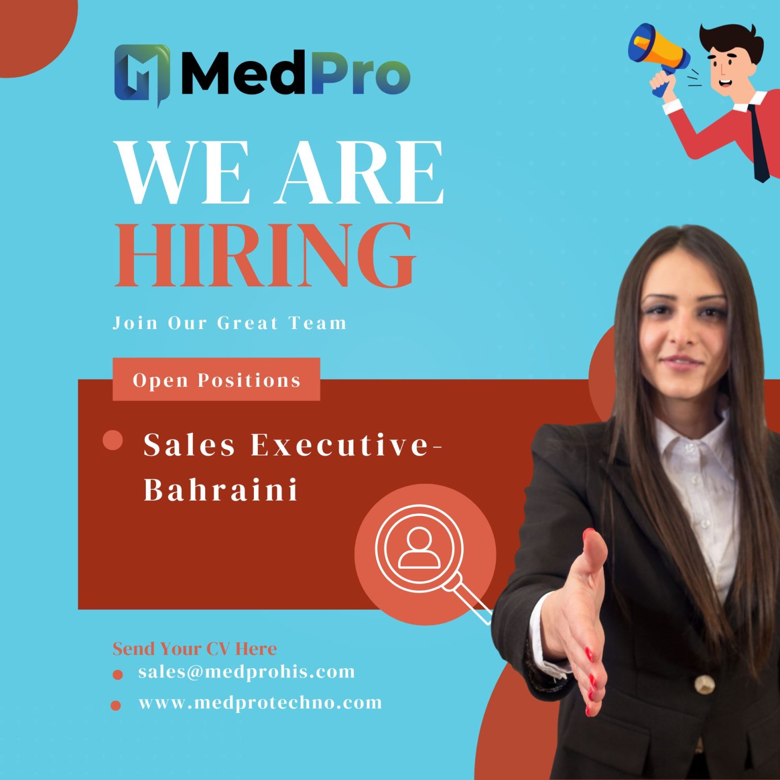 Jobs for Bahrain – MedPro TechTham Solutions W.L.L